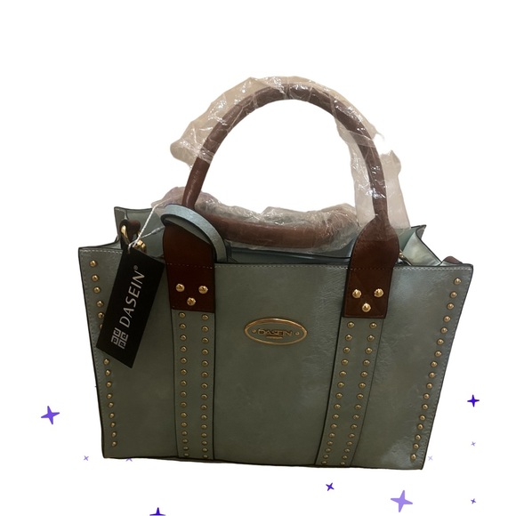 Dasein | Bags | Dasein Womens Soft Vegan Leather Tote Bag Large ...